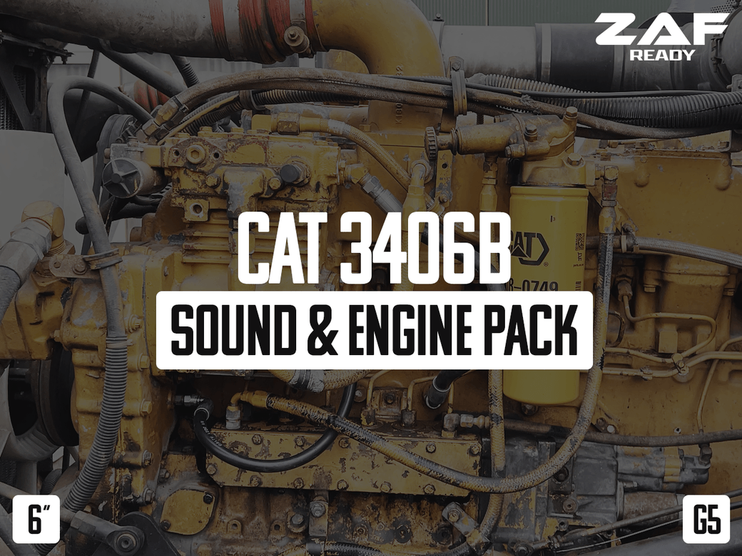 CAT C-16 Sound & Engine Pack