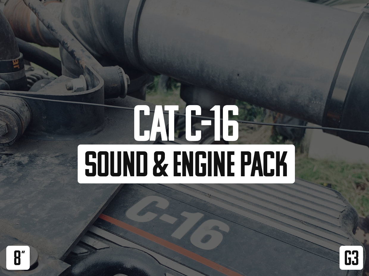 CAT C-16 Sound & Engine Pack
