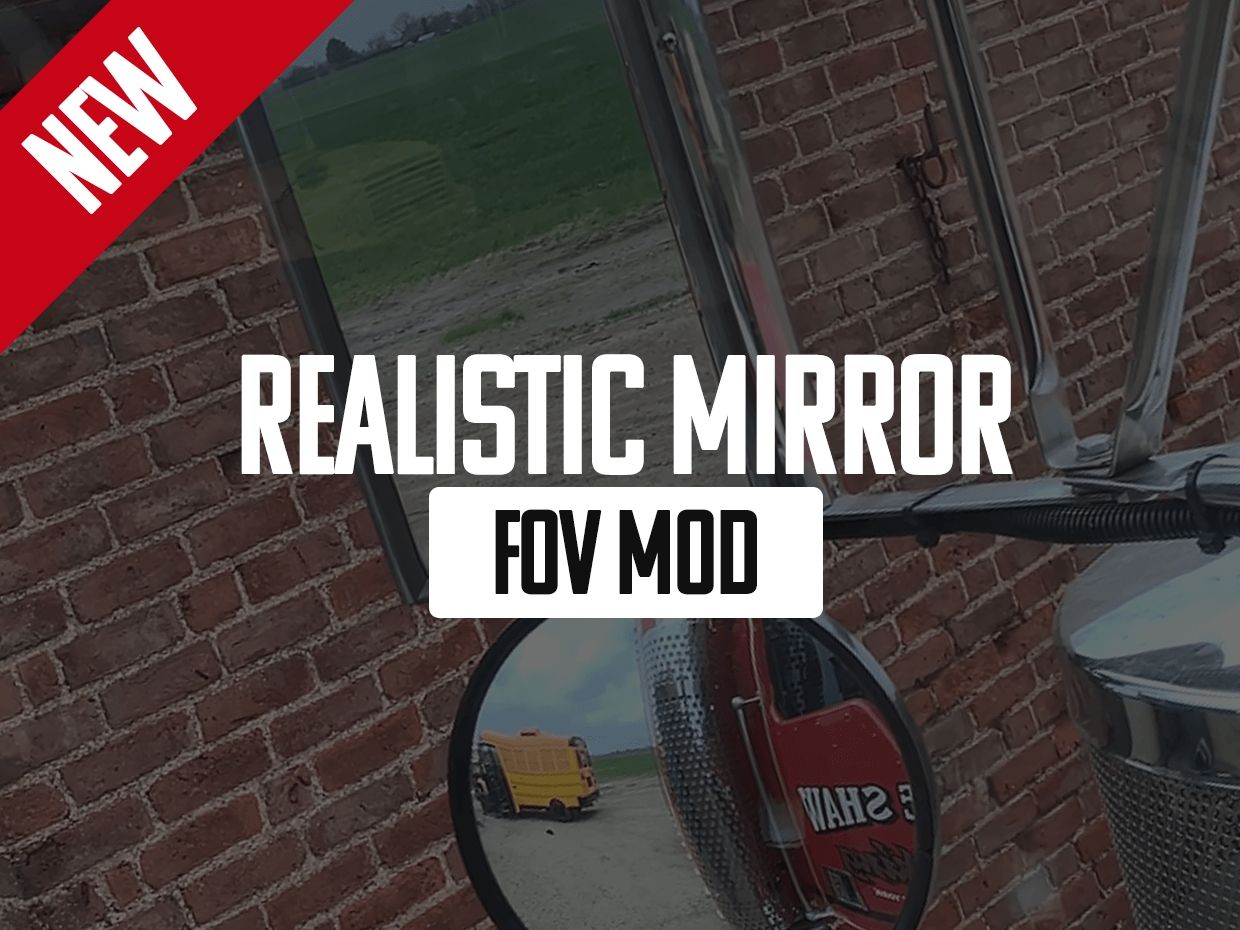 Realistic Mirror FOV Mod (ATS)