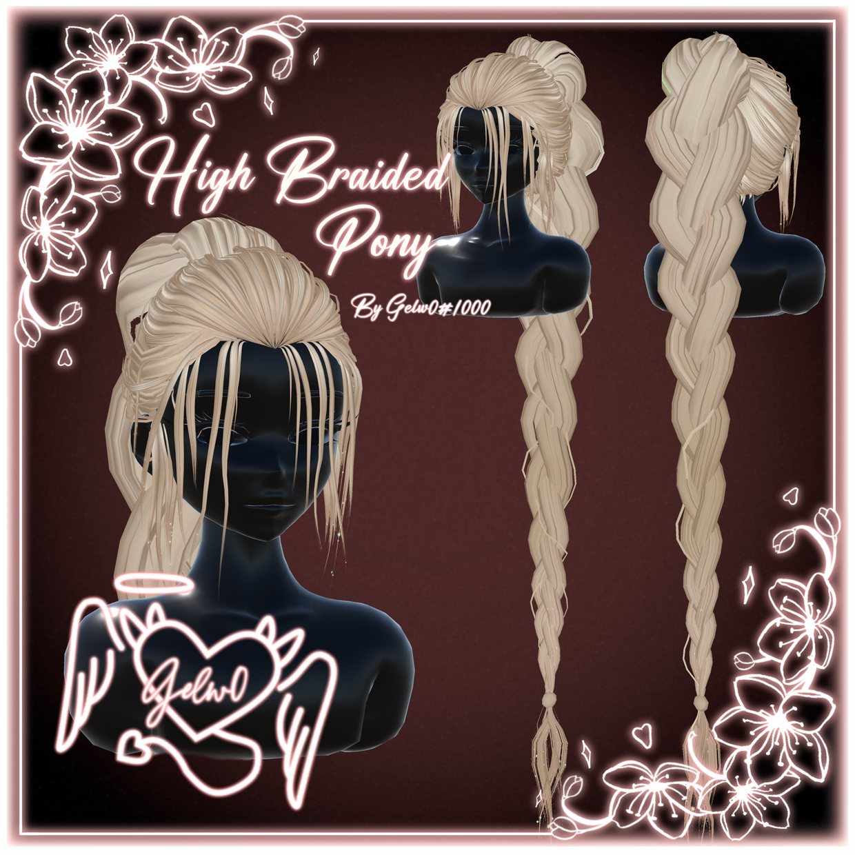 Braided High Ponytail