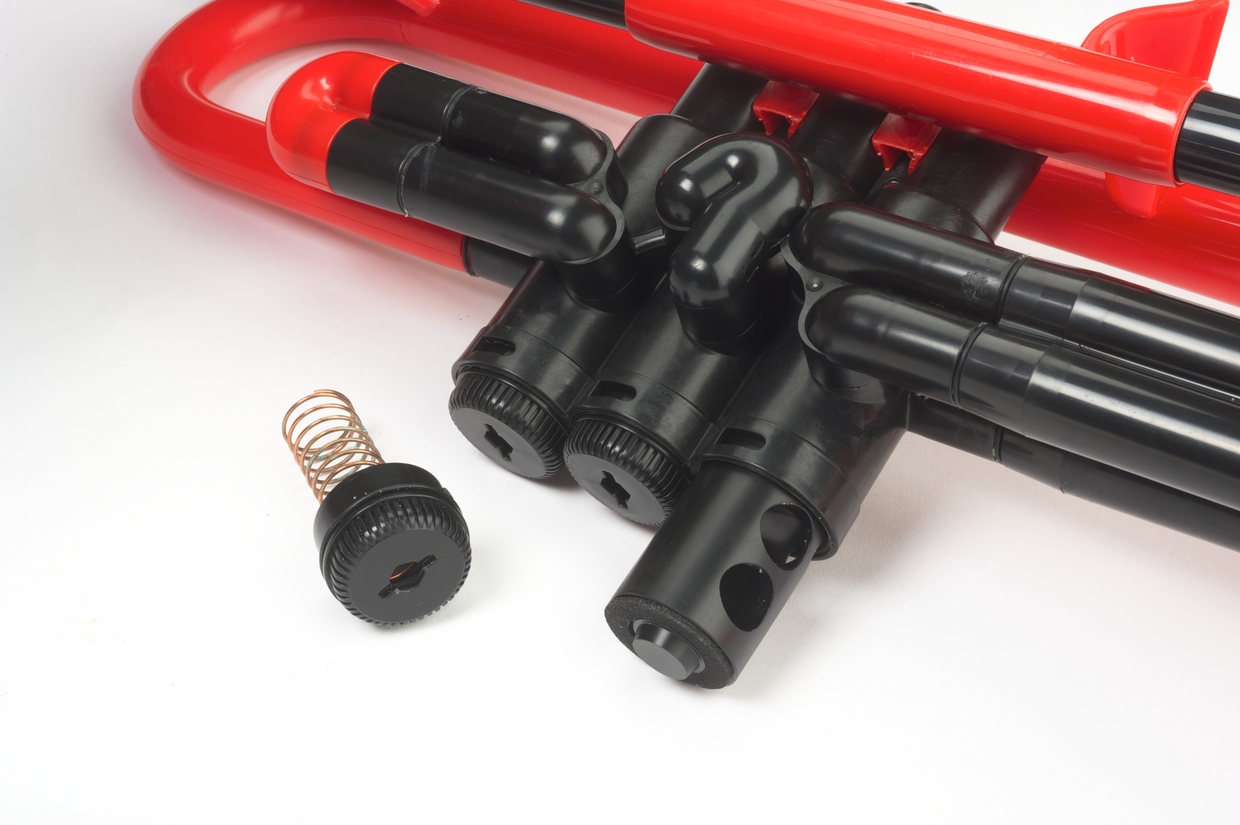 pTrumpet / pCornet Bottom Valve Caps (Set of 3)