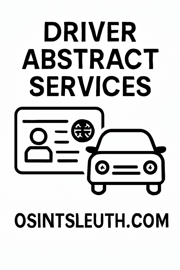 Access the official Manitoba Driver Abstract Request Form. OSINTSleuth ...