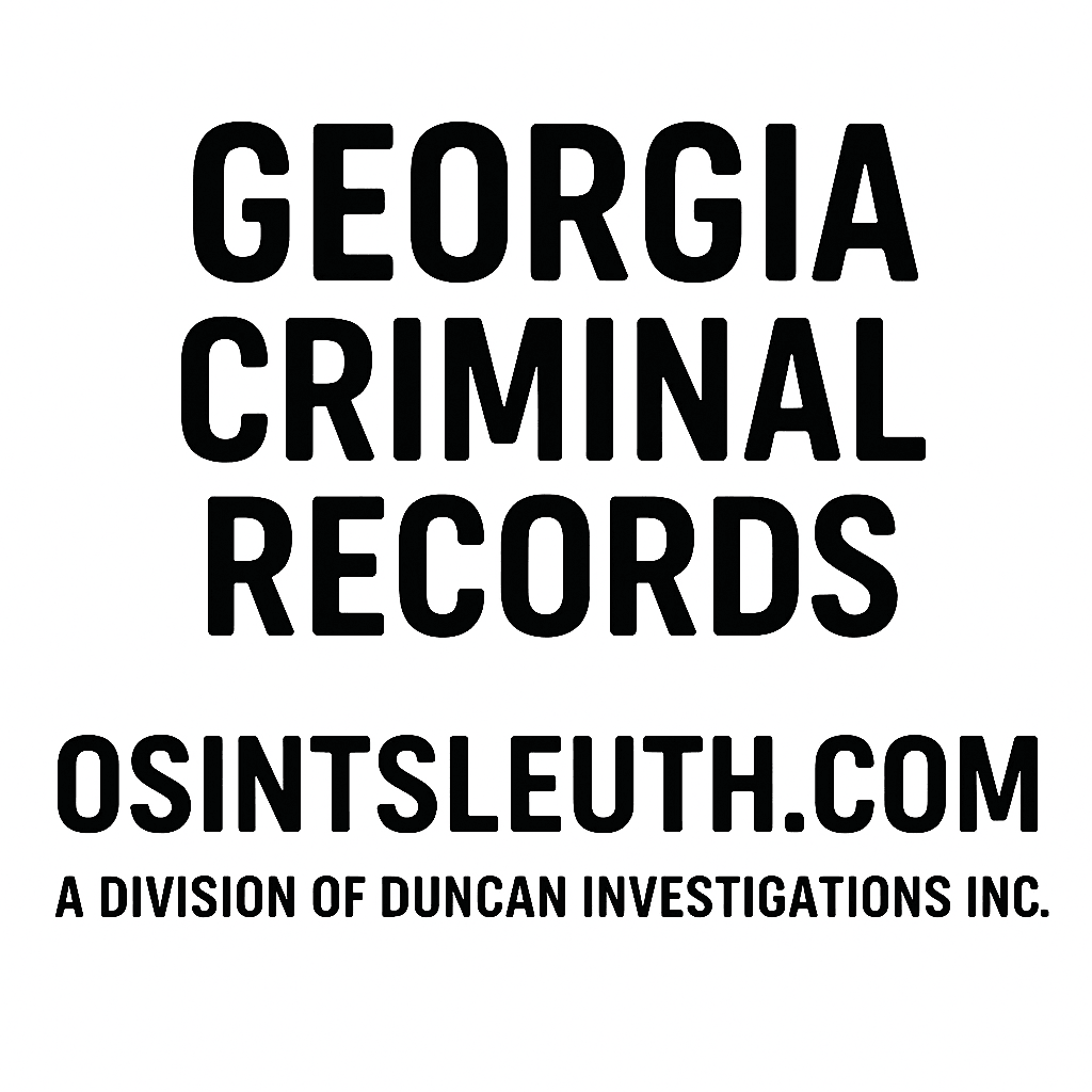 Access Georgia Criminal Records Online – Fast, Accurate Background ...