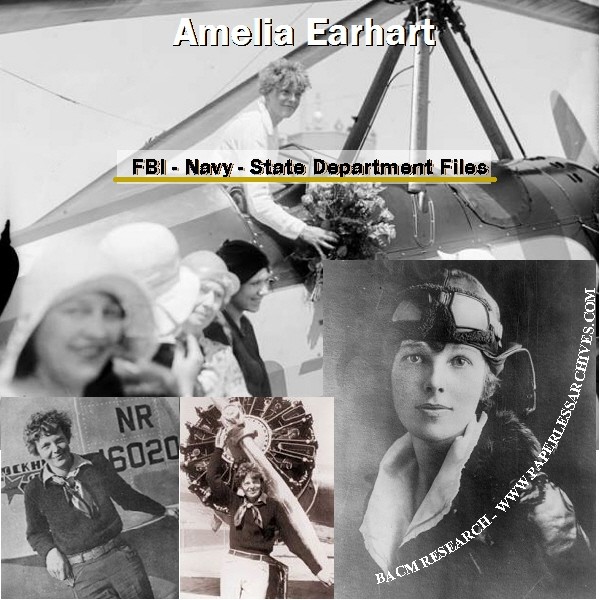 Amelia Earhart FBI/Navy/State Dept. Files and Other Material -Download