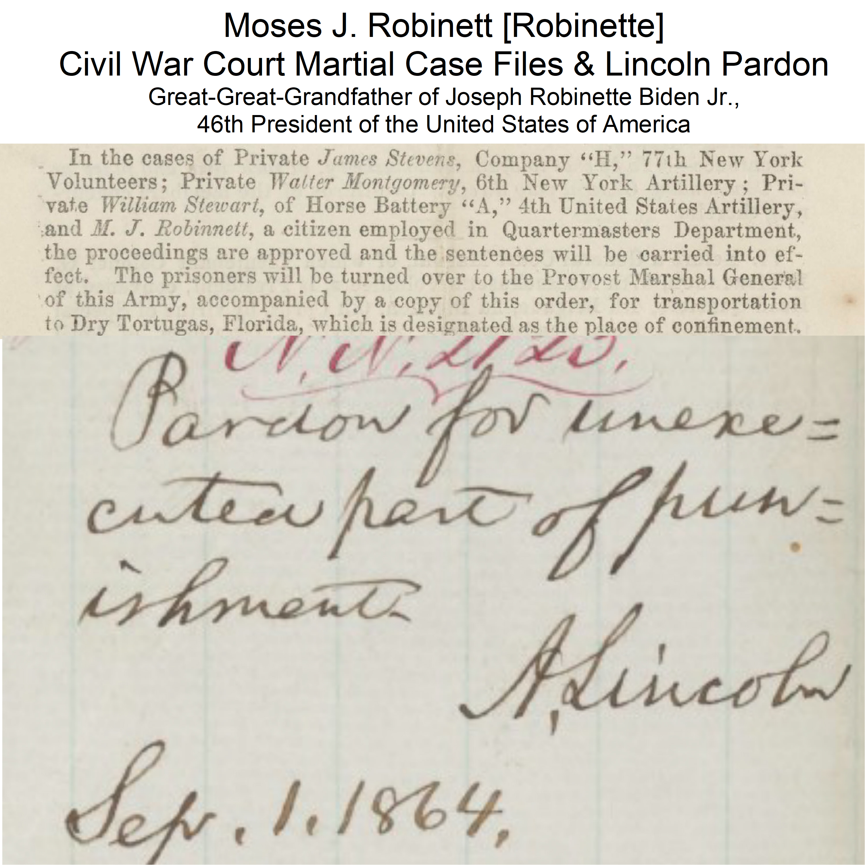 Civil War Court Martial Case Files of Moses J. Robinett [Robinette] (NN ...