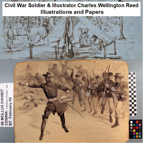Civil War Soldier & Illustrator Charles Wellington Reed Illustrations ...