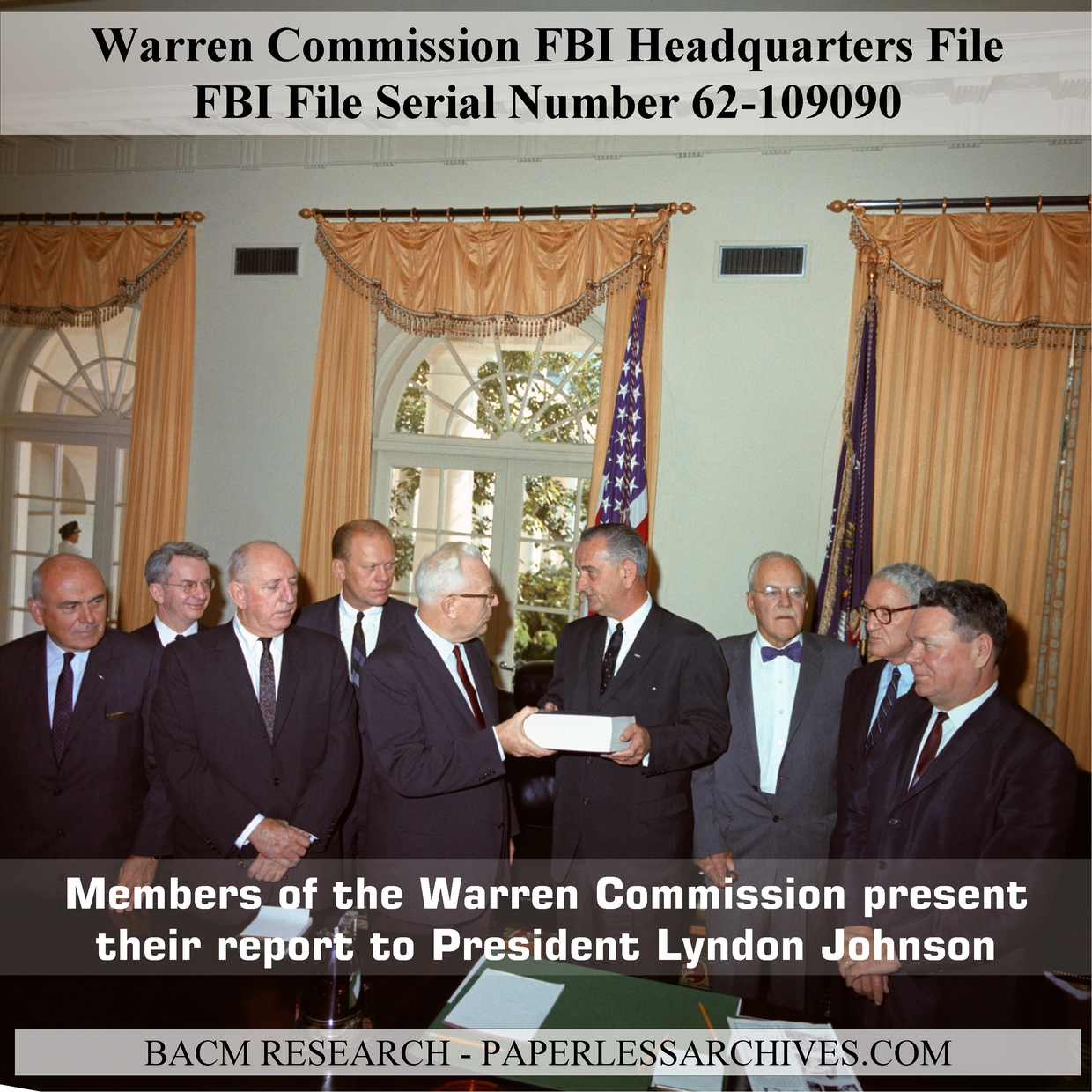 John F Kennedy Assassination Warren Commission FBI Files