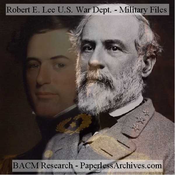 Civil War: Robert E. Lee United States War Department