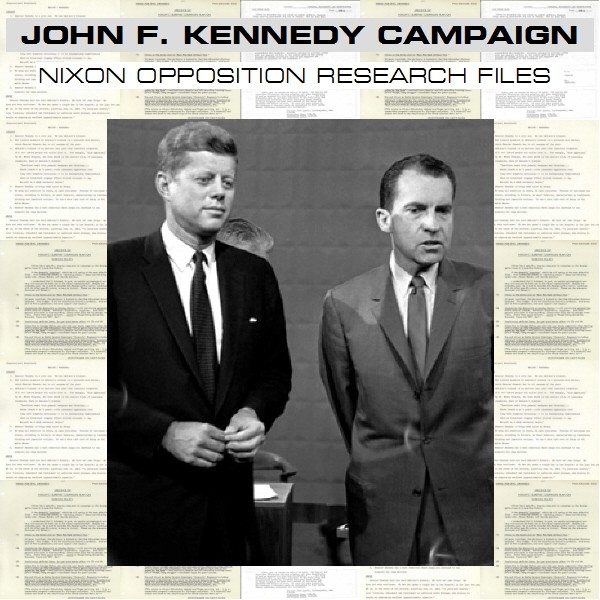 John F. Kennedy 1960 Presidential Election Campaign: R