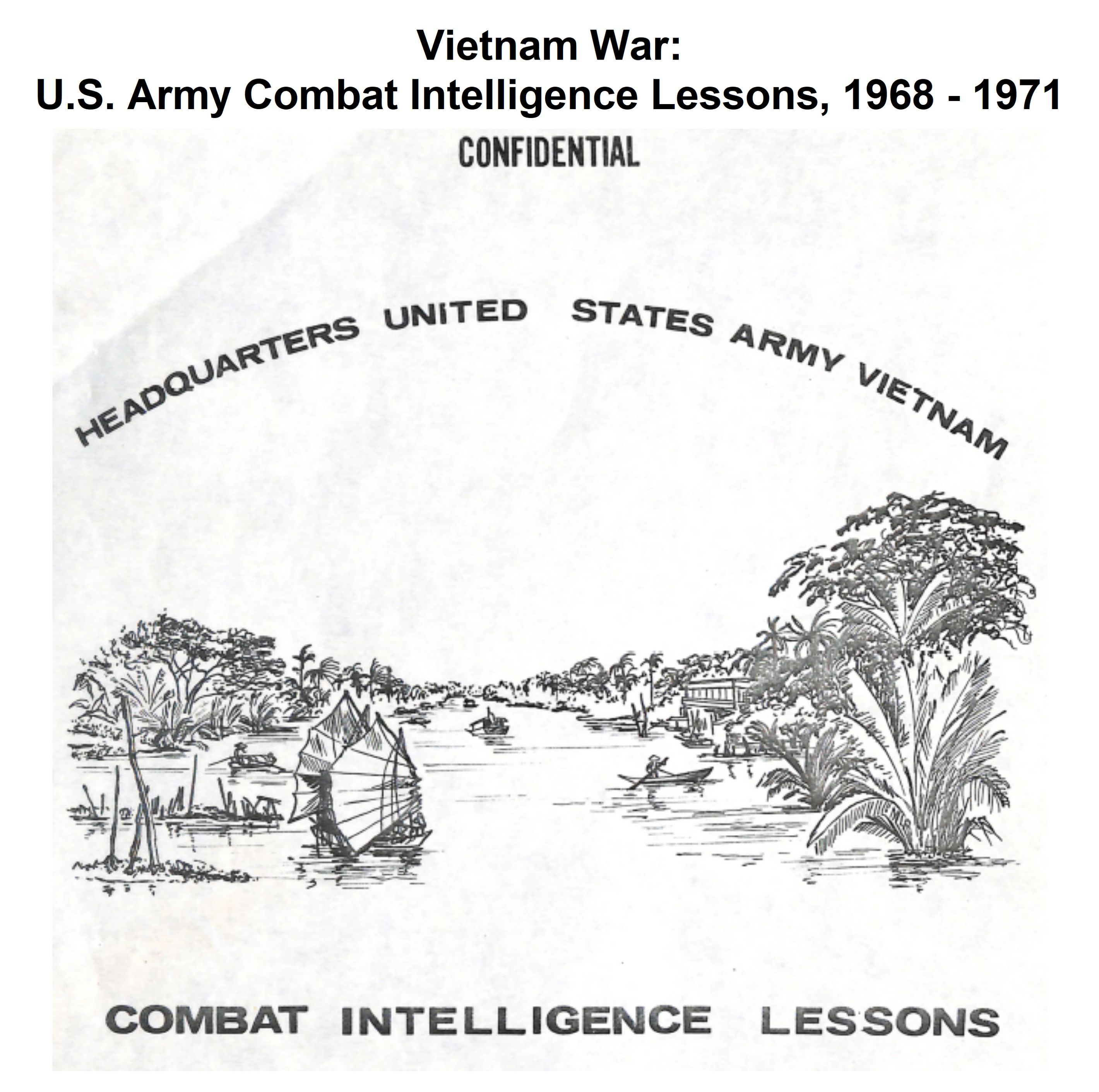 Vietnam War CIA Maps