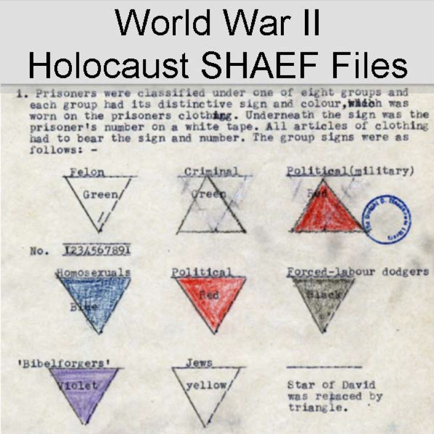 World War II: Holocaust Supreme Headquarters Allied Expeditionary Force ...