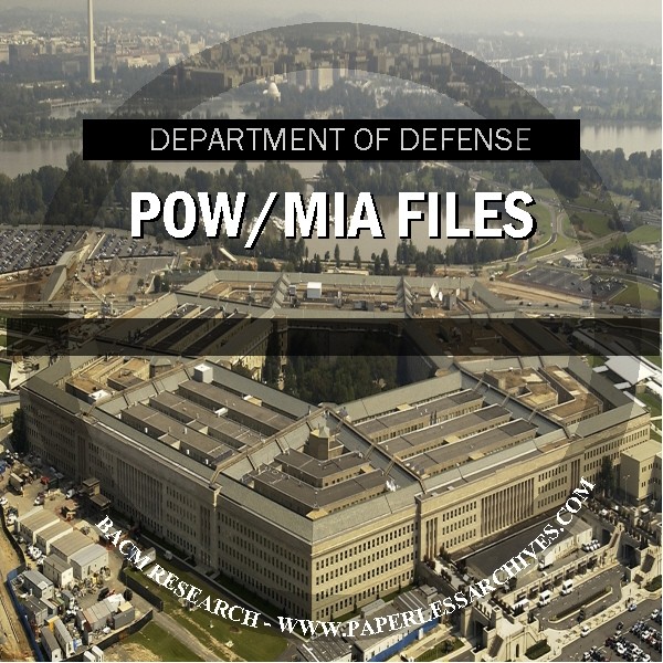 Vietnam War: Department of Defense POW/MIA Documents