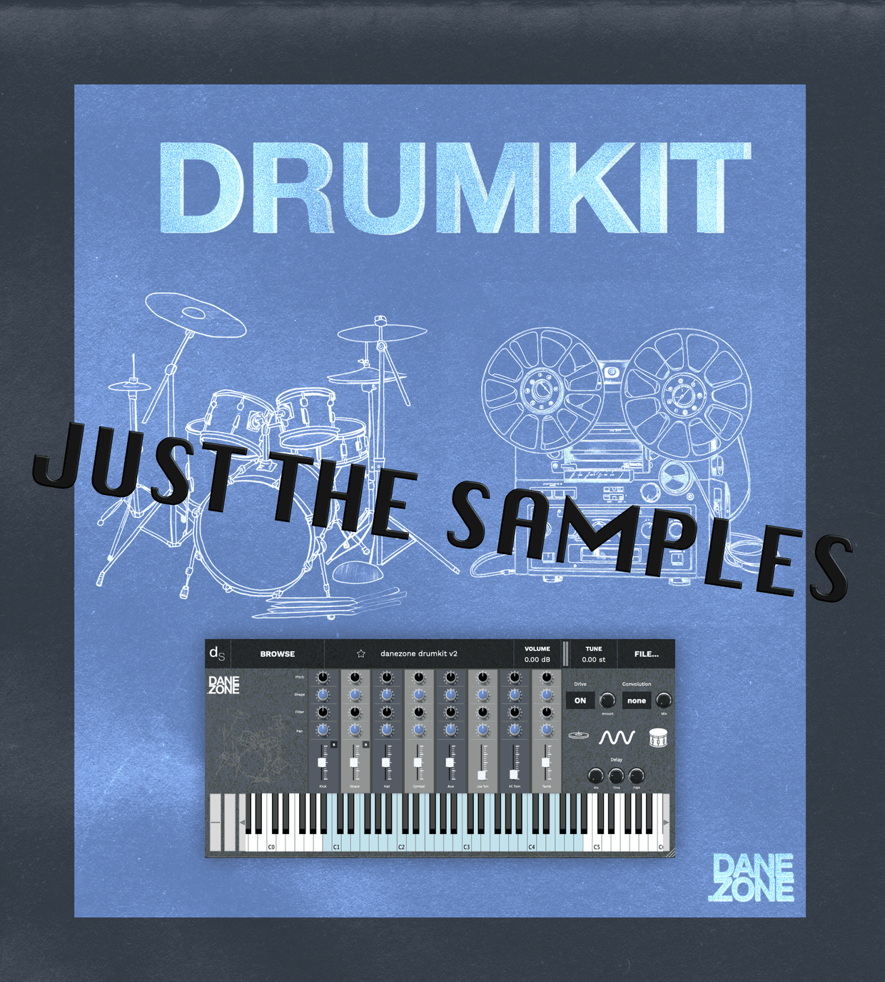 dane.zone Drumkit (Samples Only)