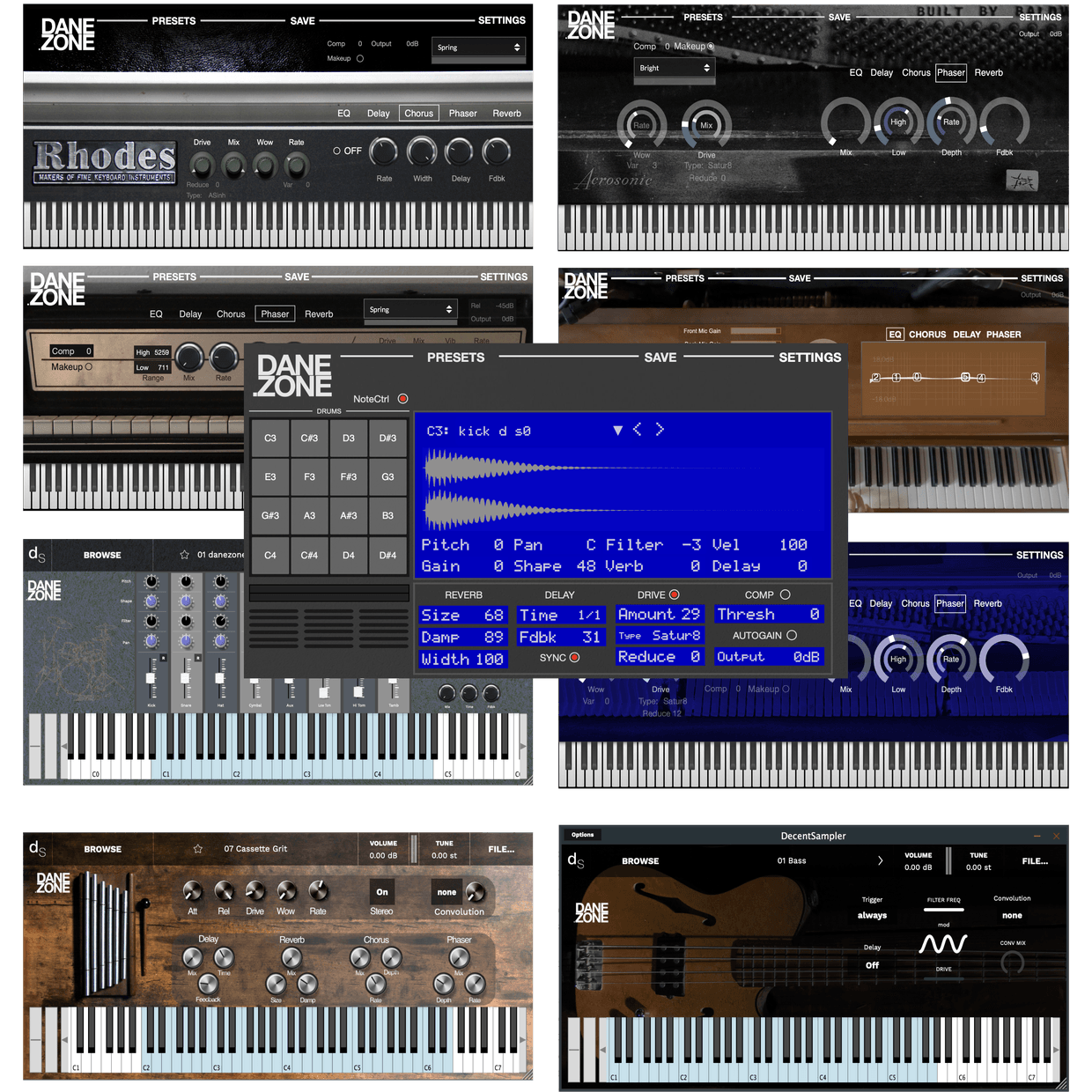 Handcrafted VST Plugins & Sample Packs | dane.zone