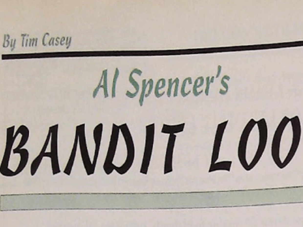 Al Spencer’s Bandit Loot