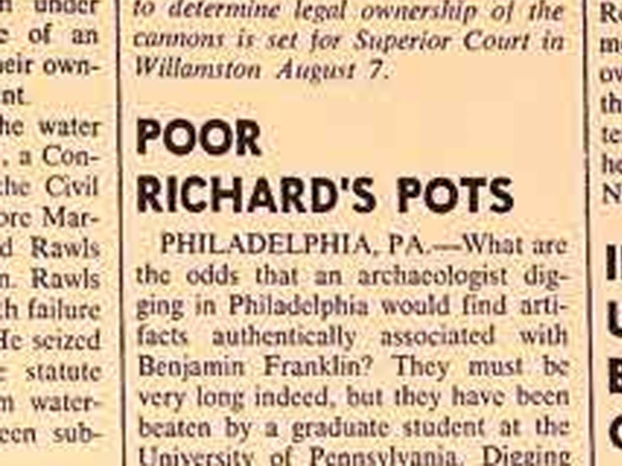 Poor Richard's Pots