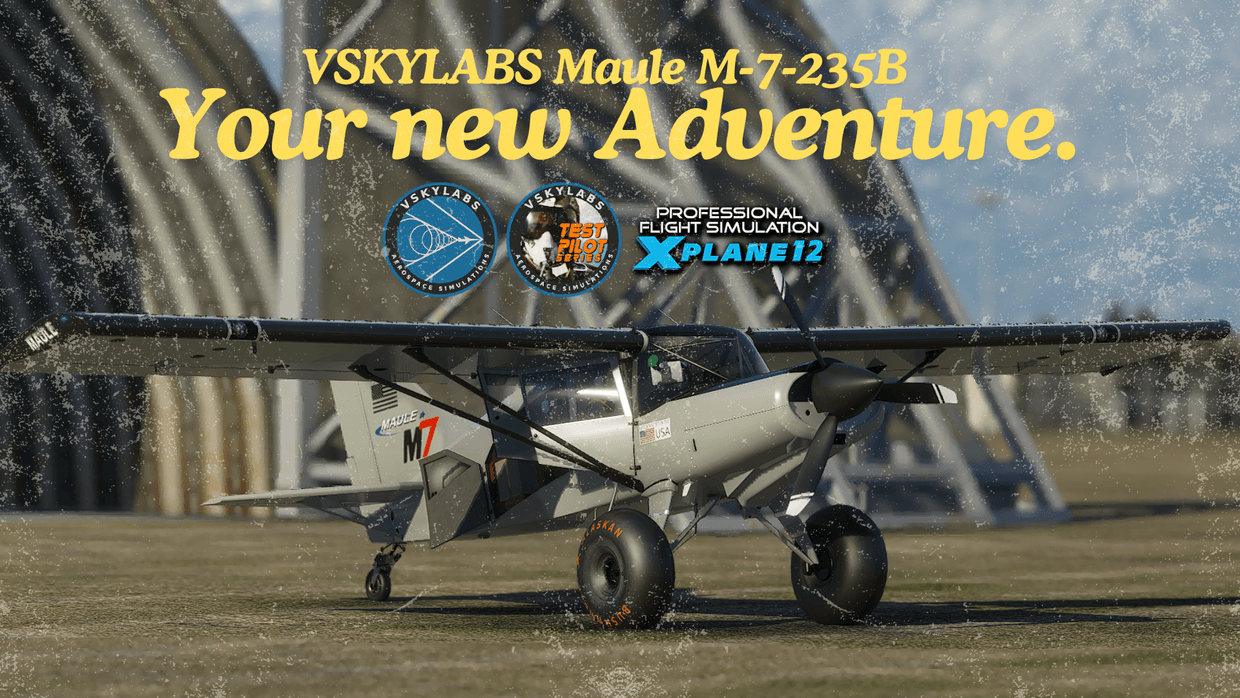 VSKYLABS Maule M-7-235B: 3-in-1 STOL Bush Plane for X-Plane.