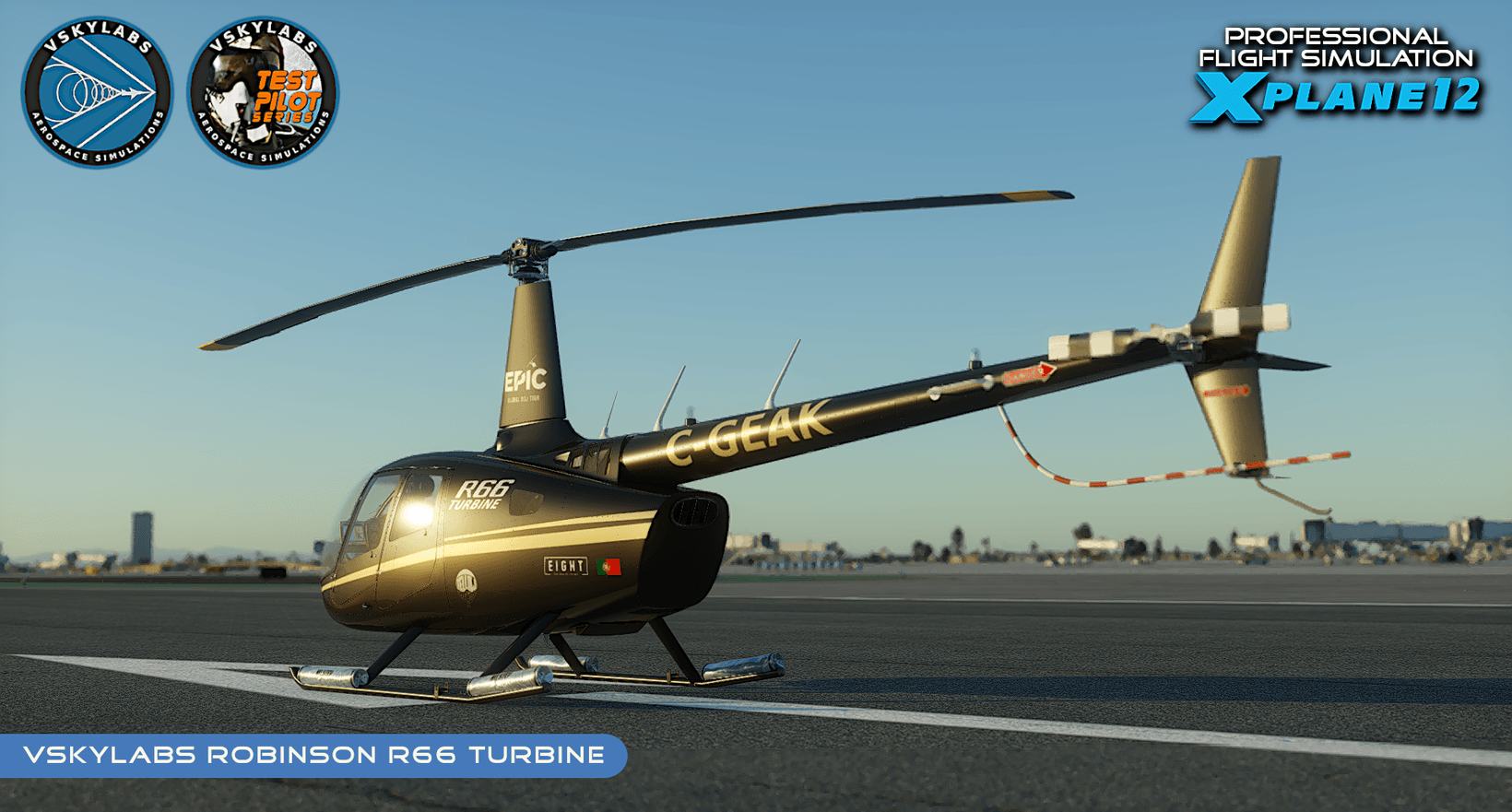 VSKYLABS Robinson R44 Raven II. Advanced add-on for X-Plane Flight ...