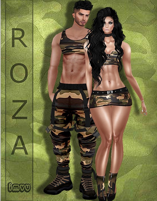 Army 2020 Bundle TEXTURE IMVU