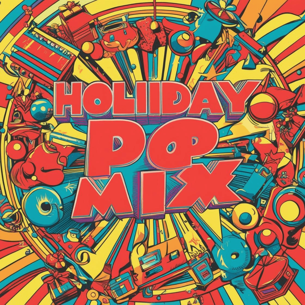 Holiday Pop Mix Vibes (20 items)