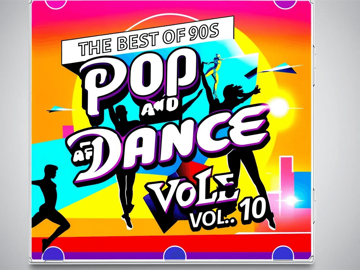 THE BEST OF MUSIC 90s, Pop, Dance VOL 10 (40 items)