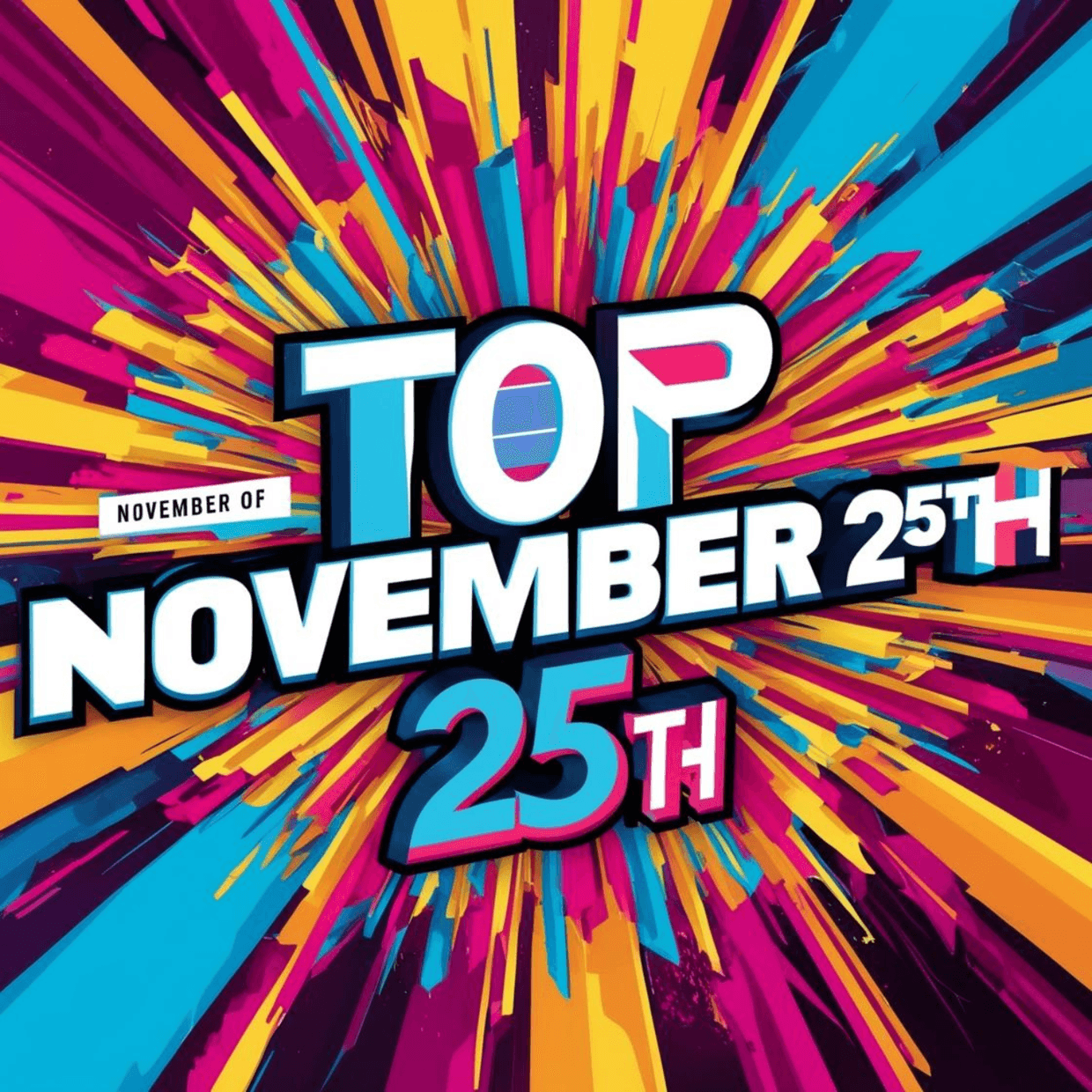 Hype Chart, November 25th, 2024 (25 items)