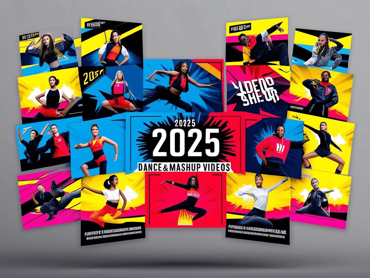 Dance & Mashup Videos 2025 (65 items)