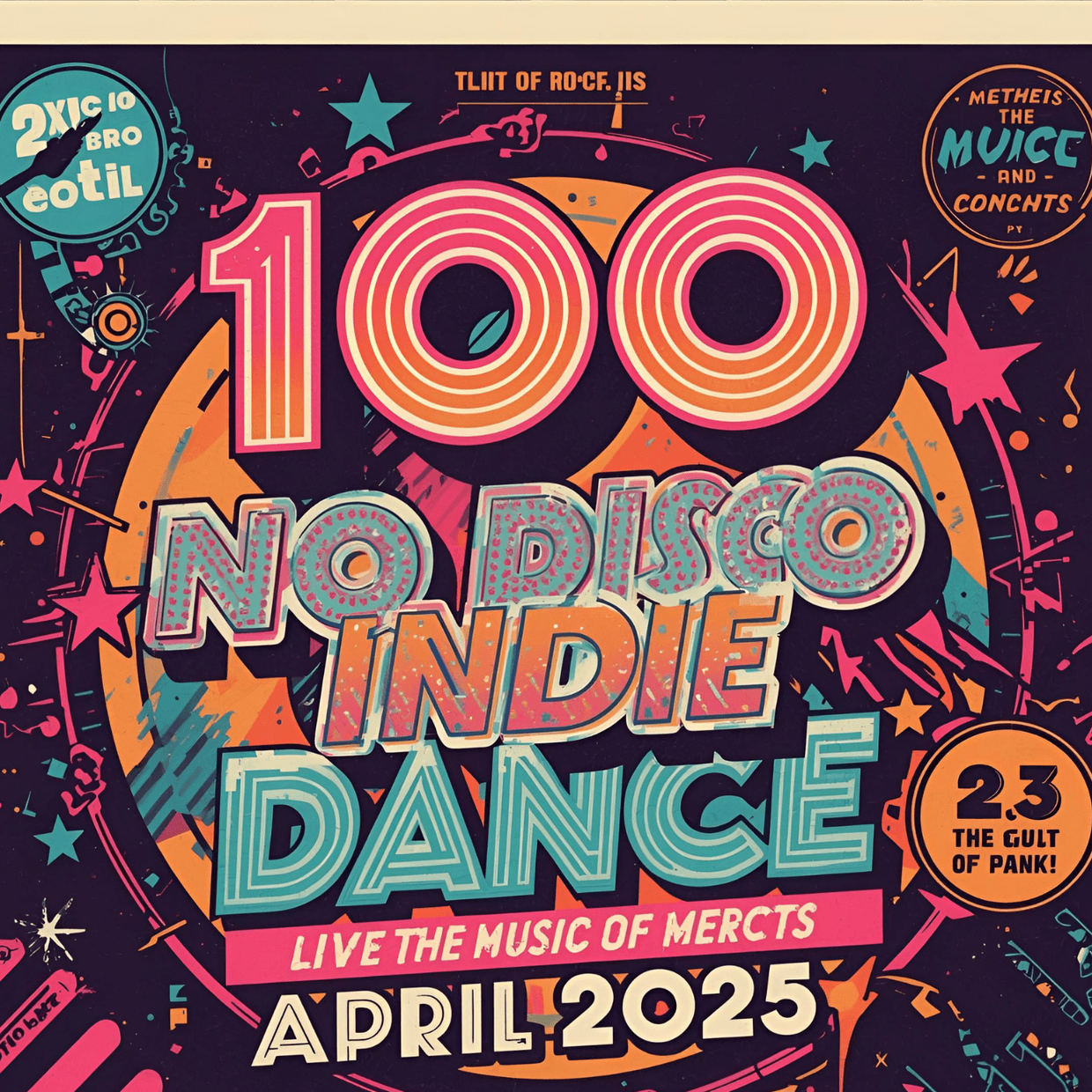 100 NU DISCO INDIE DANCE (28 apr 2025) (100)