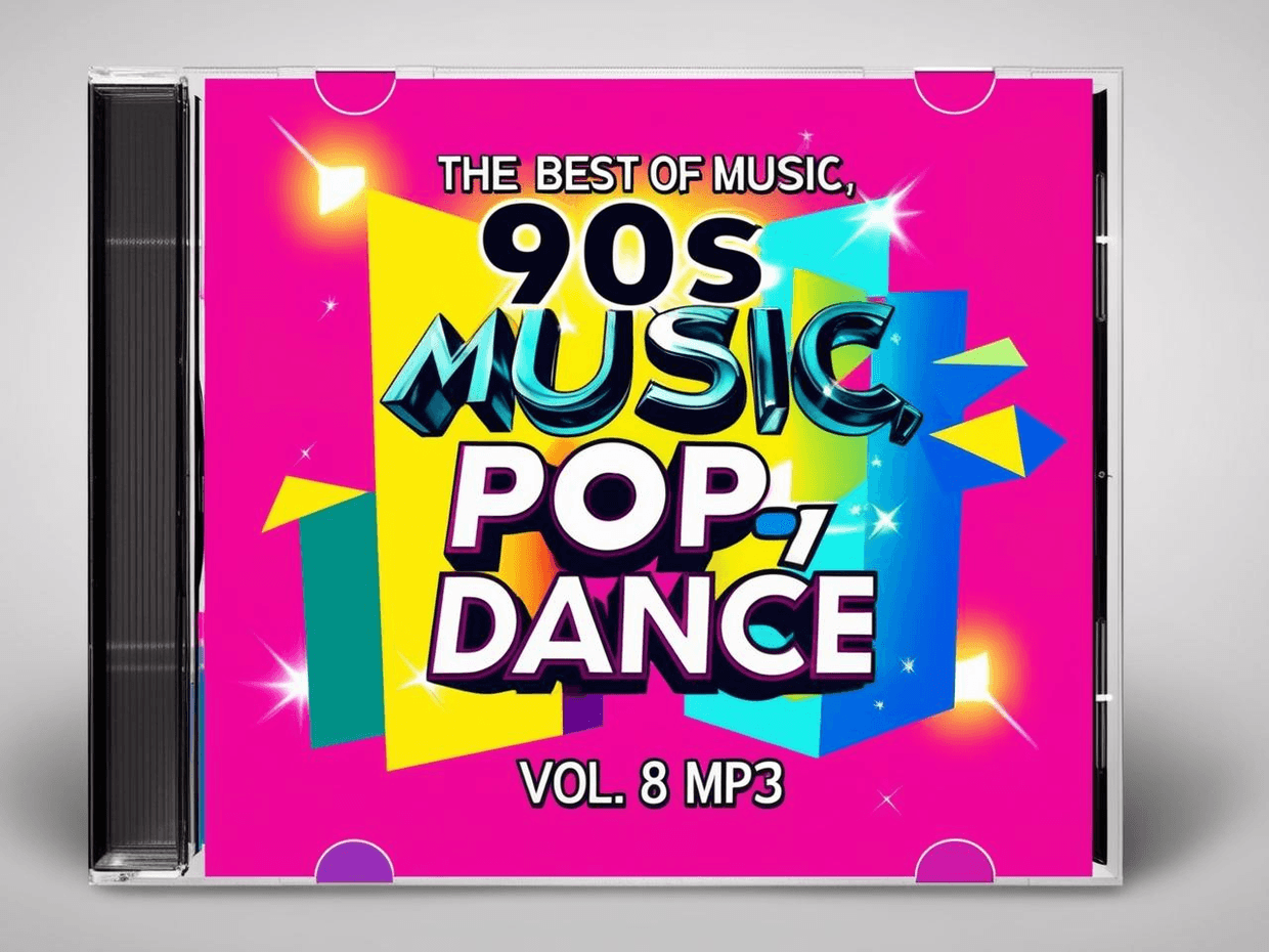 THE BEST OF MUSIC 90s, Pop, Dance VOL 8 (40 items)