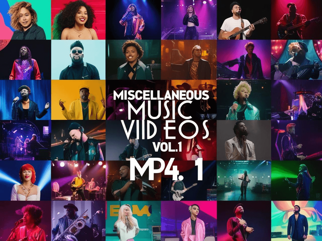Miscellaneous Music Videos VOL 1 (50 items)