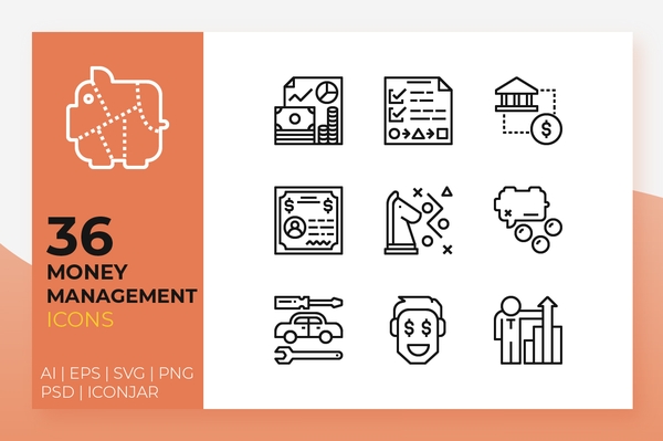 Money Management Icons