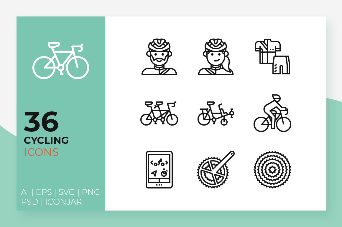 Cycling Icons