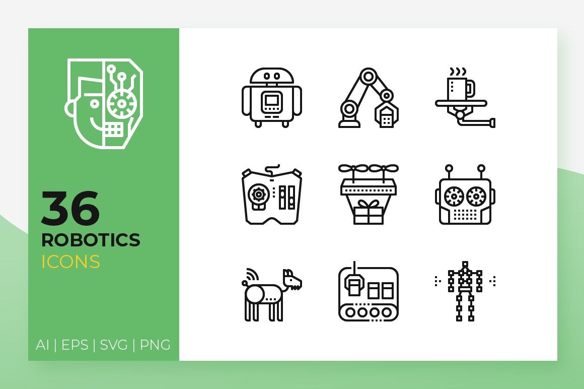 Robotics Icons
