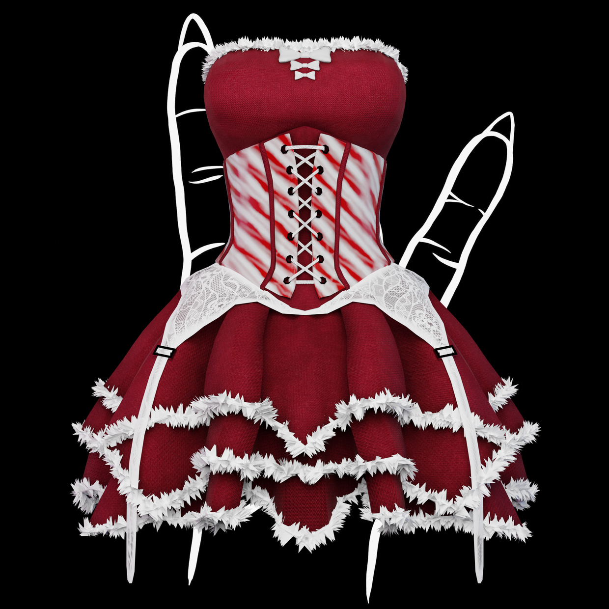 VAMPY DRESS (CHRISTMAS EDITION)