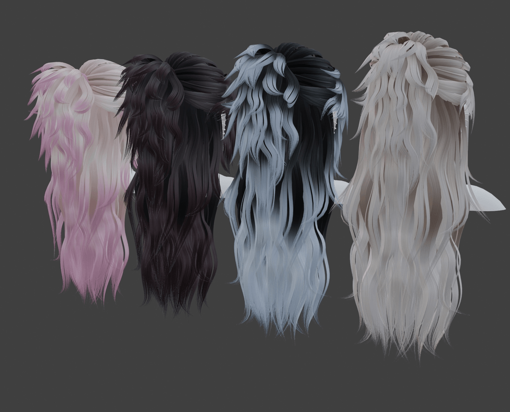 LF: UNISEX HALF-UP LONG HAIR | RipperStore Forums