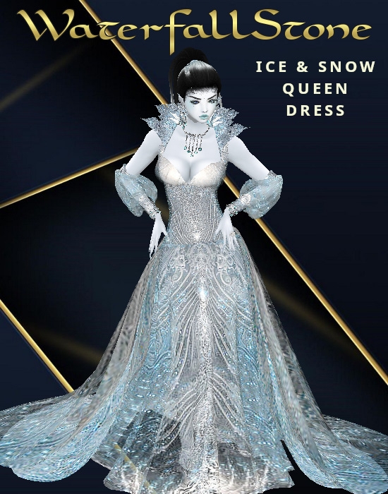 Ice&Snow Queen Dress