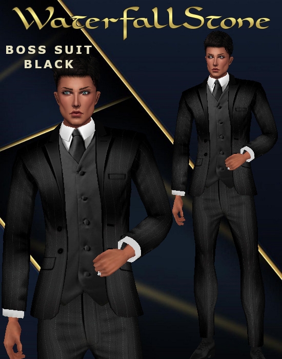 Boss Suit Black