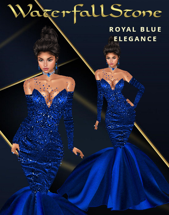 Royal Blue Elegance