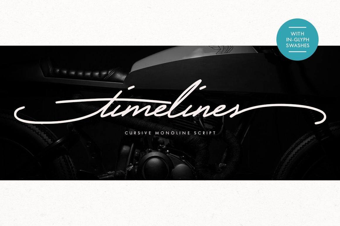 Timelines - Script Font