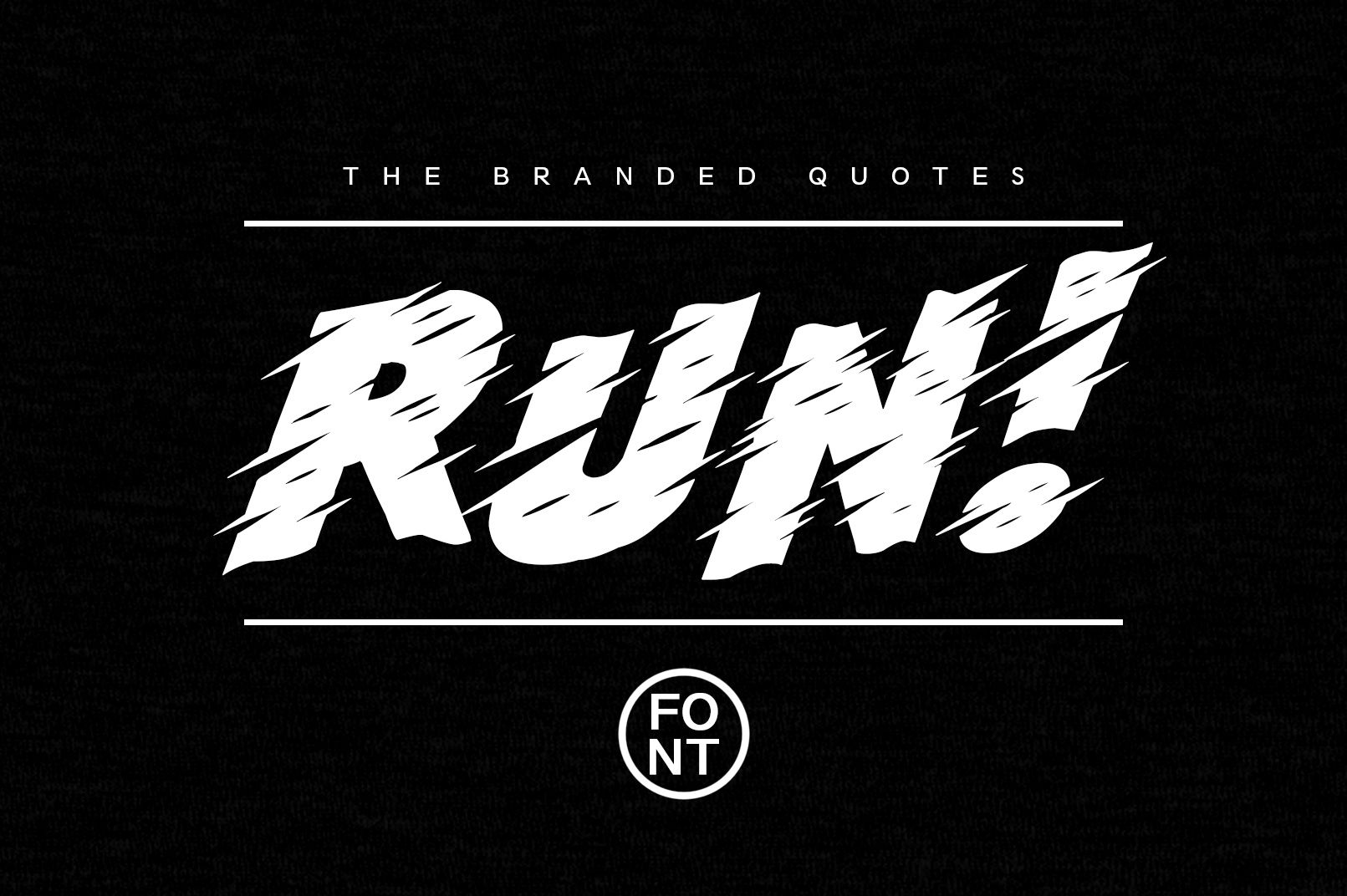 Unthinkers - Modern Horror Font