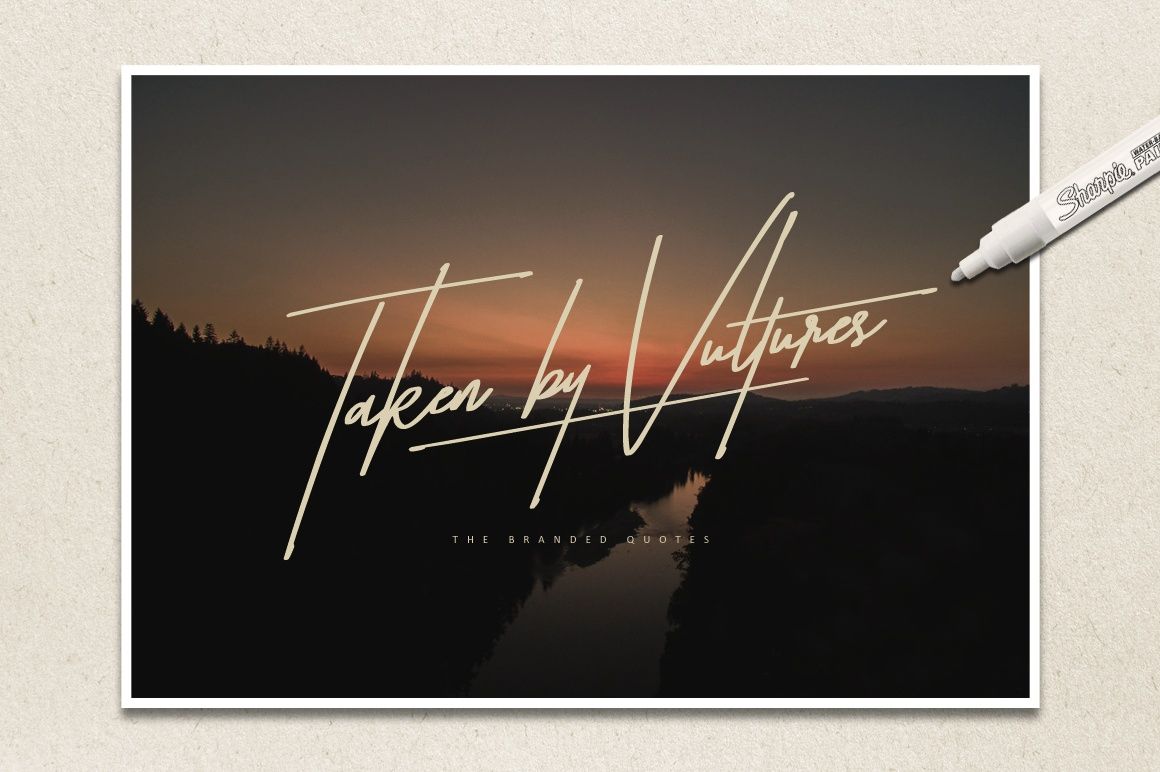 Unthinkers - Modern Horror Font
