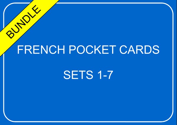 French Pocket Cards, sets 1-7