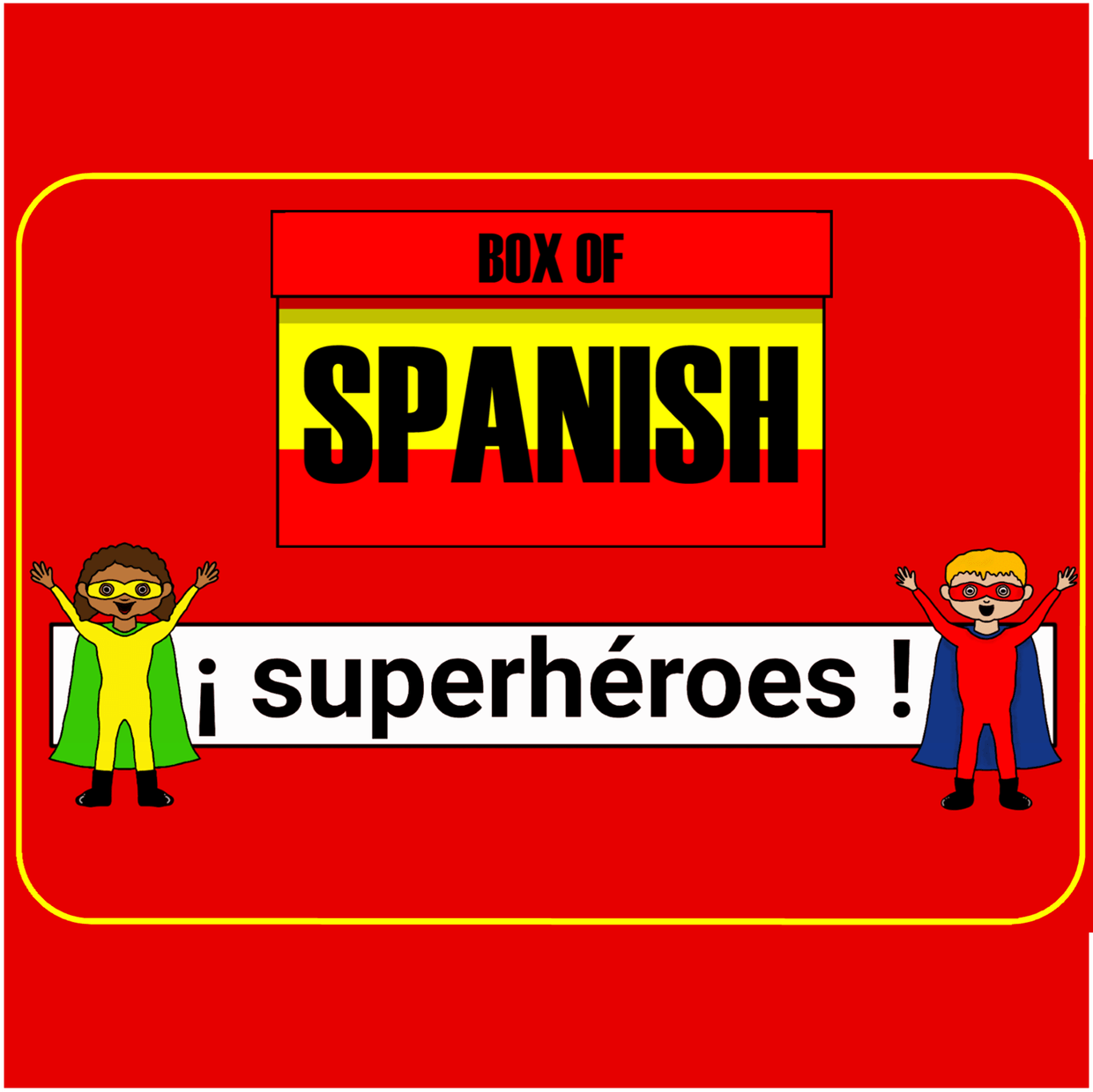 Box of Spanish: ¡Superhéroes!