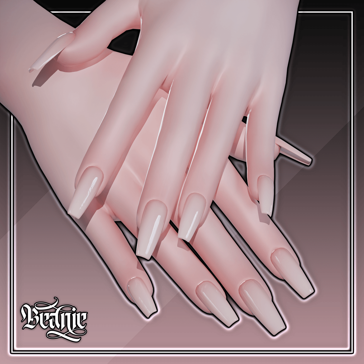 Nails with Customizable Shapes ♡