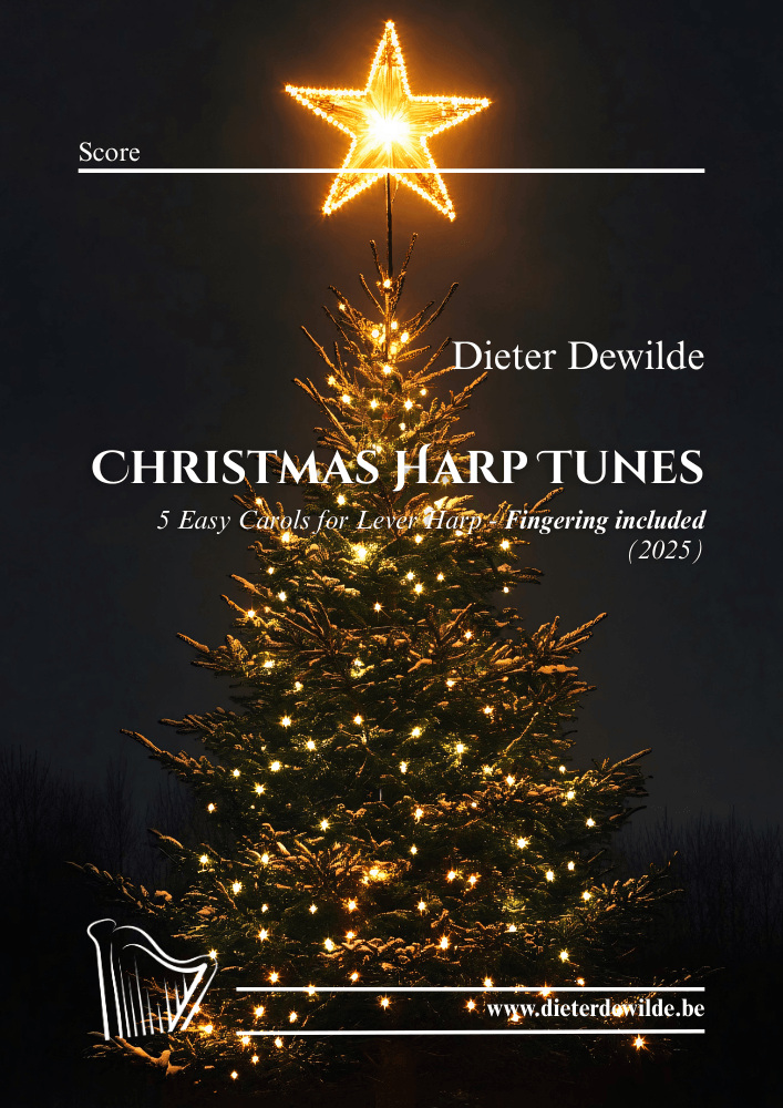 Christmas Harp Tunes - 5 easy carols for lever harp