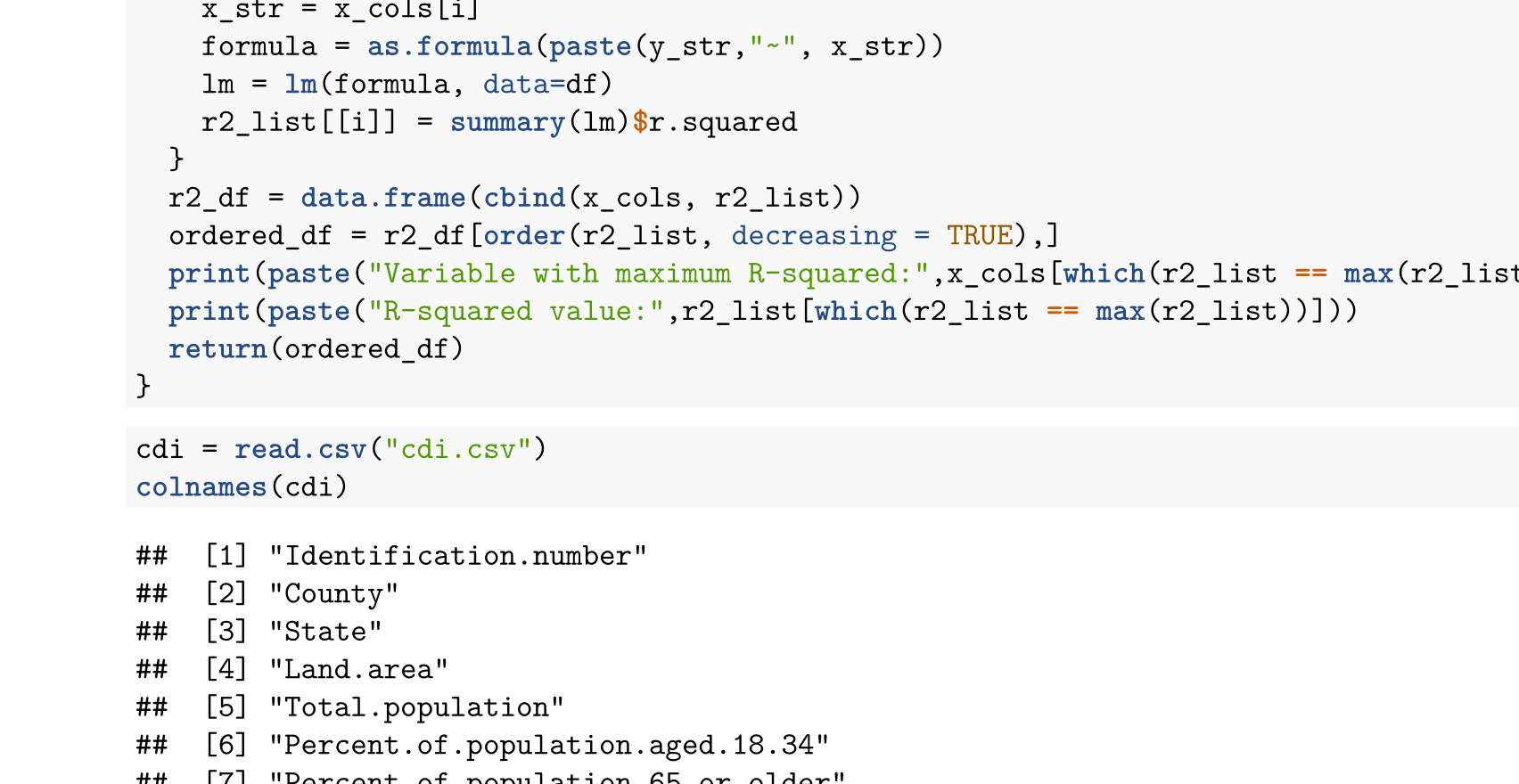 CSCI E-106: Data Modeling Assignment 3 Solution