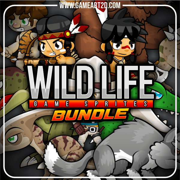 Wildlife Game Sprites Bundle