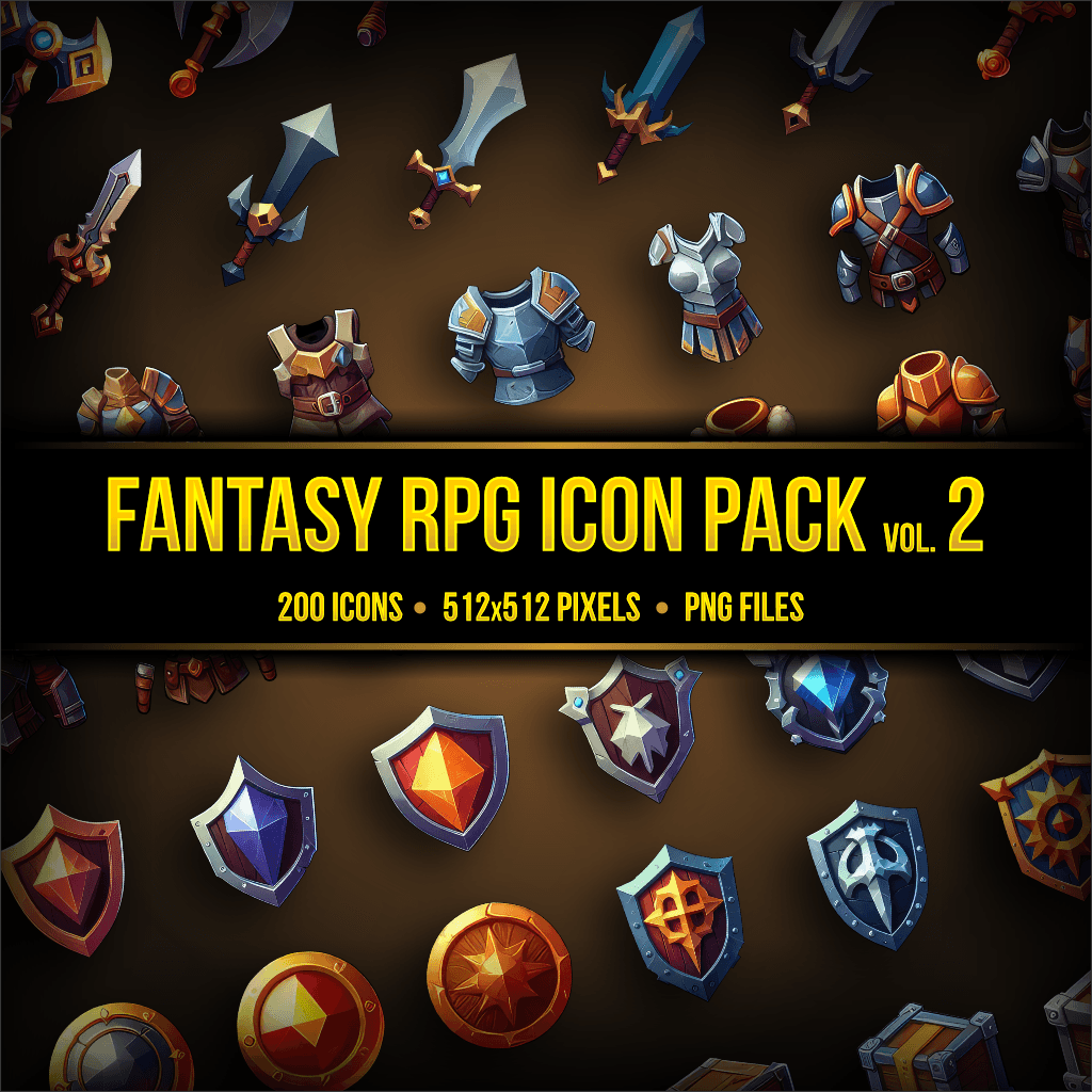 Fantasy RPG Icon Pack vol. 2