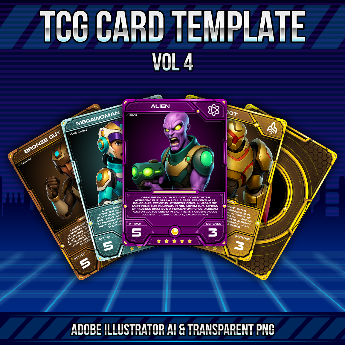 TCG Card Template