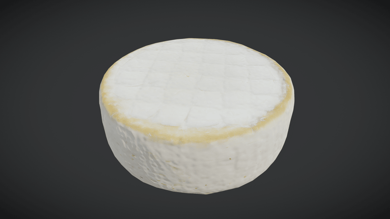 Cheese 4 – Low Poly PBR 3D Model